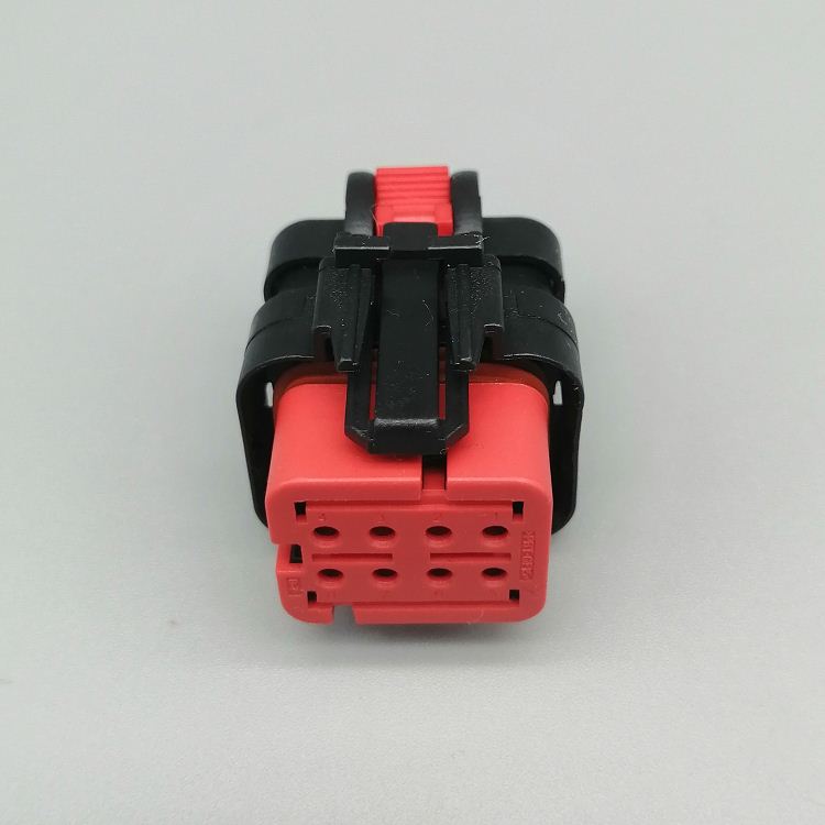 776494-1 黑红色8孔护套 1.5系列 母端 - 鹤壁常联电子科技有限公司