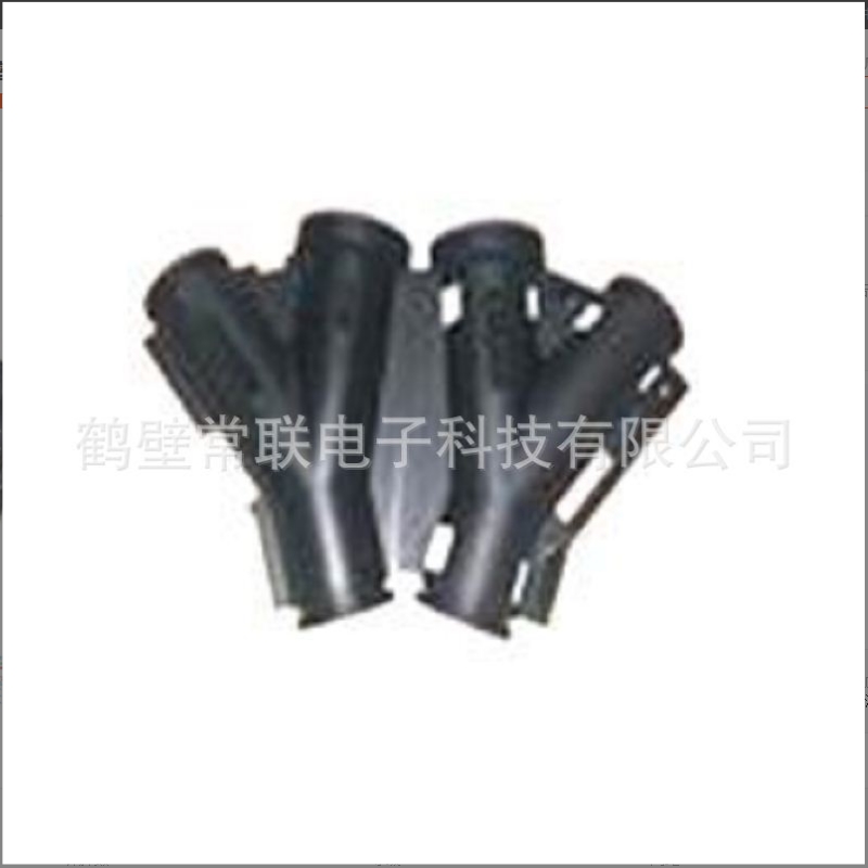 9817079 黑色Y型扎扣 汽车线束连接器波纹管管卡 电线分流导引 - 鹤壁常联电子科技有限公司